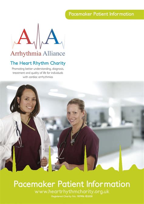 Pacemaker Booklet Arrhythmia Alliance Patient Information Library