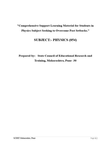 Examcontent Std 12 Physics Science Pdf Rotation Around A Fixed Axis Torque