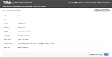 View Migration Workers Thinkagile Cp Lenovo Docs