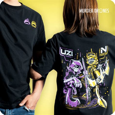 Uzi And N Iconic Duo T Shirt Glitch Productions Store
