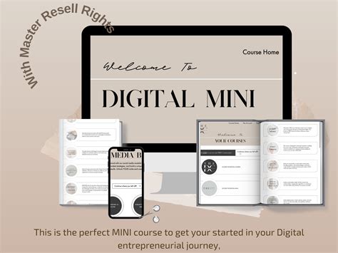 The Digital Mini Course Branding Instagram Growth Content Marketing