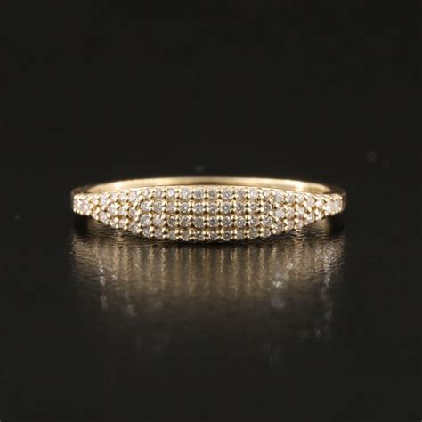 14k 017 Ctw Lab Grown Diamond Ring Ebth