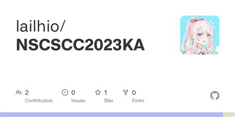 Github Lailhio Nscscc Ka
