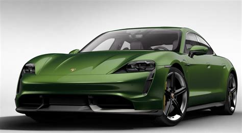 Porsche 2021 Taycan Electric Car Will Feature Several Beautiful New