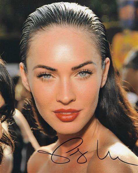 Megan Fox Transformers Actress Celebrity Signed 8x10 Photo With