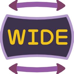 Wide Free Shapes Icons