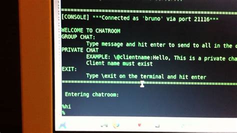 Python Based Server Client Chat Application Youtube