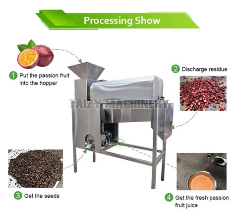 Industrial Large Scale Passion Fruit Pulping Machine Passion Fruit Pulper Juicer Machine