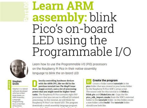 Assembly Language Tutorial Six For Magpi Magazi