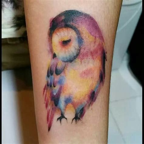 20 Owl Tattoos Unbelievable Designs Tattoos Beautiful Watercolor