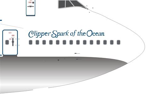 Pan Am Boeing 747 121 N735pa Clipper Spark Of The Ocean With Stand