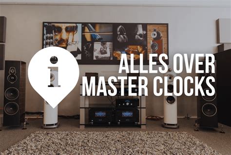 Master Clocks Overgaauw HiFi Leiden