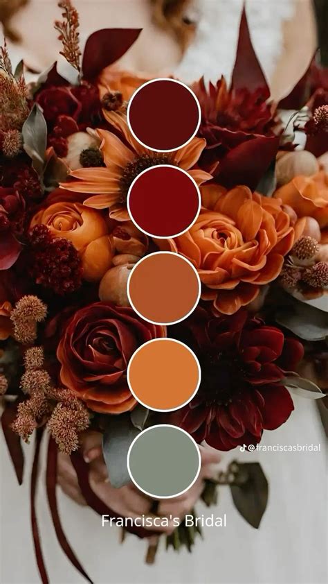Best 10 10 Fall Wedding Color Palette Ideas That Are Absolutely