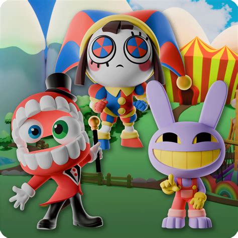 Digital Circus Animiniz Main Character Series Blindbox Glitch