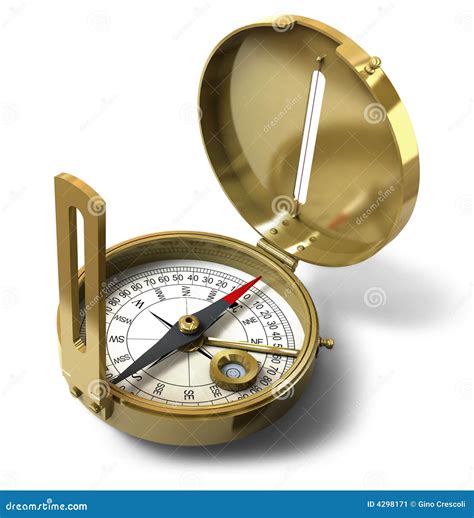 Compass Stock Image Image Of Technical North Isolated 4298171