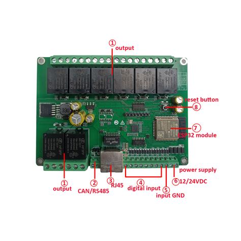 DT R008 8 Channel ESP32 Relay For Smart Automation DTWonder