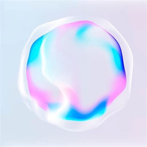 Virtual Assistant Technology Circle Vector Graphic In Neon Pink Free