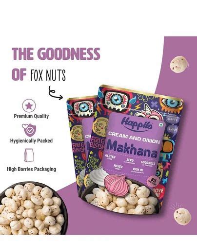 Happilo Makhana Packaging Size 60 Gm At Best Price In Jaipur Id