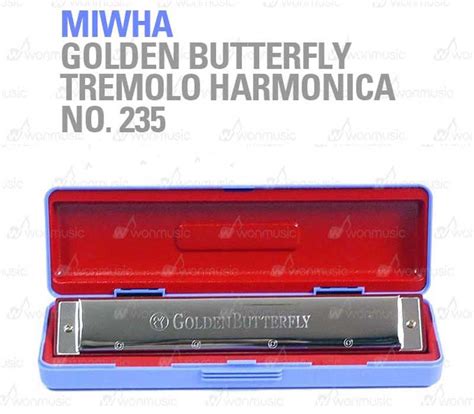 Golden Butterfly Chromatic Harmonica At Randall Graves Blog