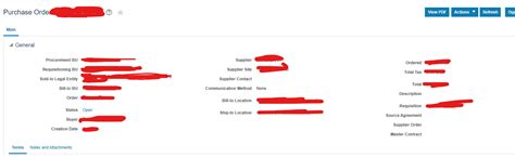 Need A Sql Query To Find The Names Of The Procurement And Requisitioning Business Units On A Po