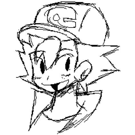 Ash Ketchum Doodle By Valvejump On Newgrounds