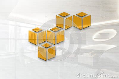 Aws On Glossy Office Wall Realistic Texture Editorial Photo Cartoondealer