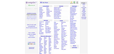 Craigslist O último Reduto Da Internet Das Antigas”