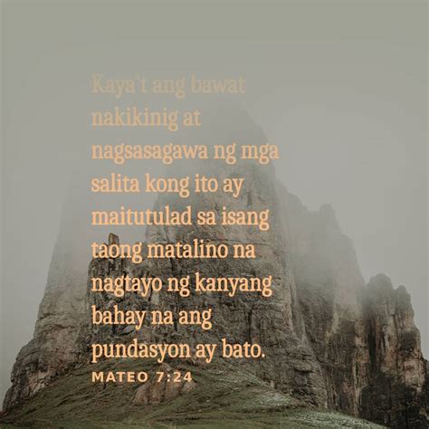 Mateo 724 25 Rtpv05 Kayat Ang Bawat Nakikinig At Nags Youversion