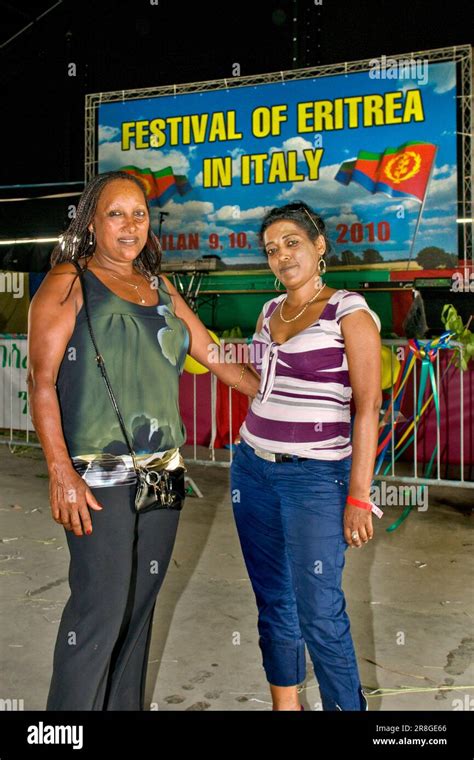 Festival Of The Eritrean People In Italy Cinisello Balsamo Italy Stock Photo Alamy