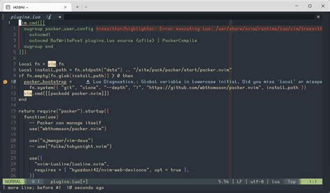 Error Executing Vim Schedule Lua Callback Usr Share Nvim Runtime Lua Vim Treesitter Query Lua