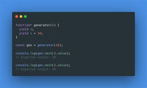 Generator Function In Javascript Arham Abeer Posted On The Topic Linkedin
