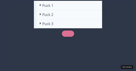 Pin Row Codesandbox