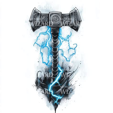 Thor Mjolnir Tattoo