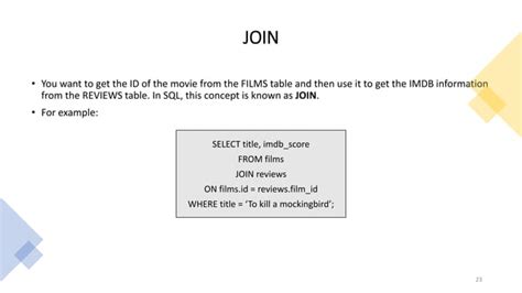 Introduction To Sql Pptx Databases Computer Software And Applications