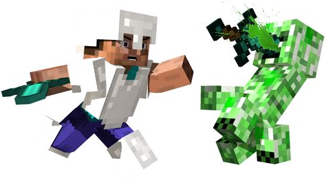 Steve Vs The Creeper By Longsword97 On Deviantart