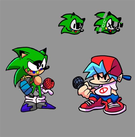 An Fnf Concept Of My Exe D3bug Rsonicexe