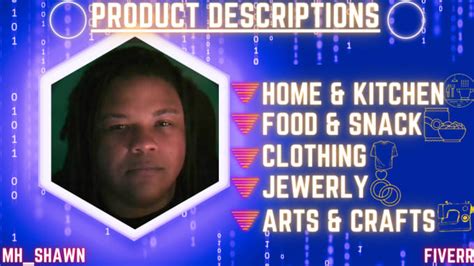 Write Friendly Product Descriptions For Your Goods By Mh Shawn Fiverr