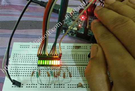 led based light meter using light sensor ldr with arduino