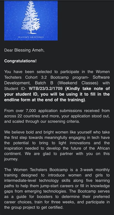 Blessing Ameh On Linkedin Womentechsters Wtbootcampcohort2023