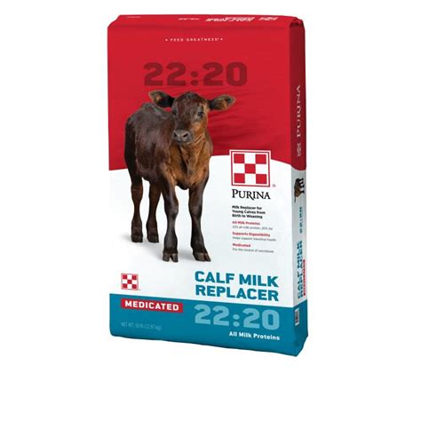 Purina 2220 Medicated Calf Milk Replacer By Purina At Fleet Farm