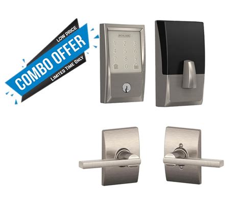 Schlage Encode Wifi Deadbolt Latitude Lever Set Smart Lock Nz — The