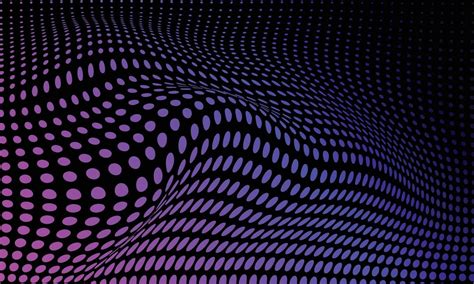 Abstract Wavy Curved Dots Pattern Technology Background 54707647 Vector Art At Vecteezy