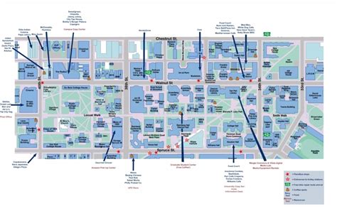 University Of Pennsylvania Campus Map