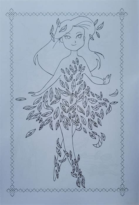 Розмальовка Мавка Лісова пісня Книжковий магазин Оксамит