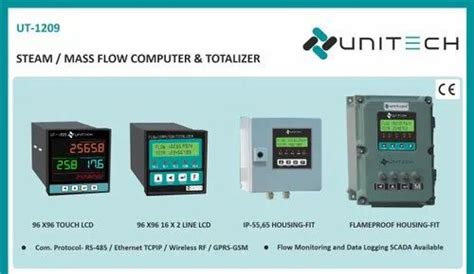 Flow Indicators And Totalizer Gas Steam Flow Indicator And Totalizer