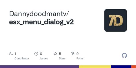 GitHub Dannydoodmantv Esx Menu Dialog V2