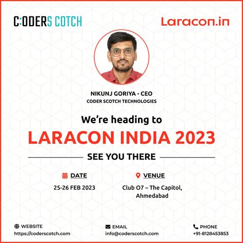 Nikunj Goriya On Linkedin Connection Laraconin Laracon2023 Laraconindia Laraconin Laravel…