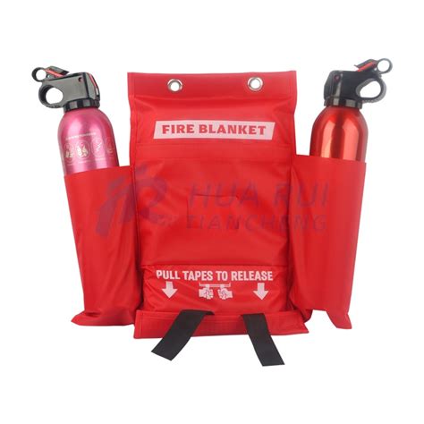 Fire Extinguisher And Fire Blanket Combo Pack The New Huarui Fiberglass