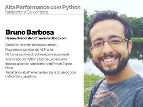 alta performance com python ppt