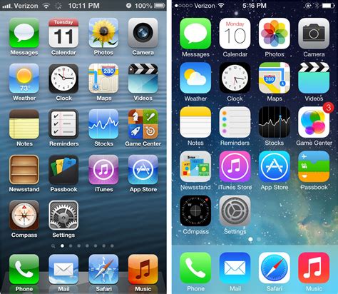Pixzzel Blog Ios 7 Cadê O Skeumorfismo
